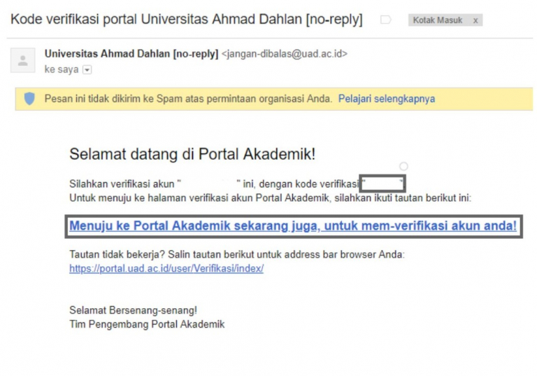 Petunjuk Penggunaan Portal Akademik - BSI Universitas Ahmad Dahlan